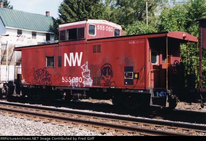 N&W 555050 CABOOSE